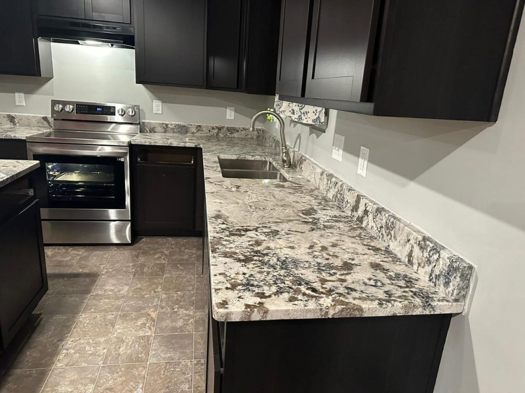 Granite Depot of Indianapolis - Azul Nuevo and Black Cabinets - 03/02/2025