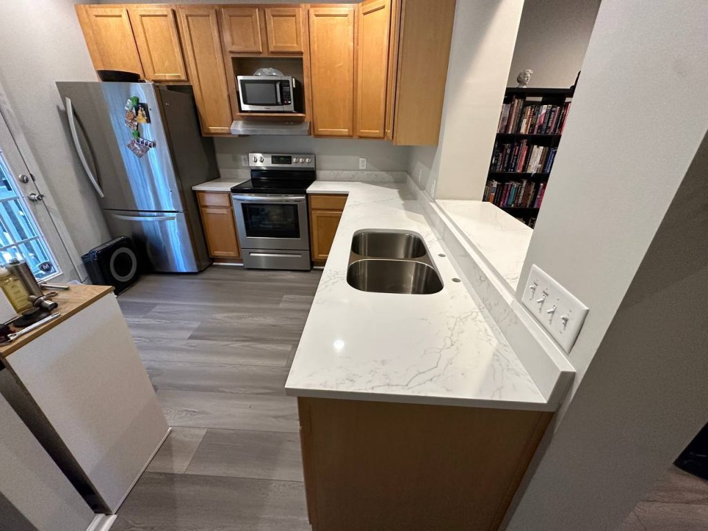 Granite Depot of Indianapolis - Samira White and Wood Cabinets - 10/31/2024